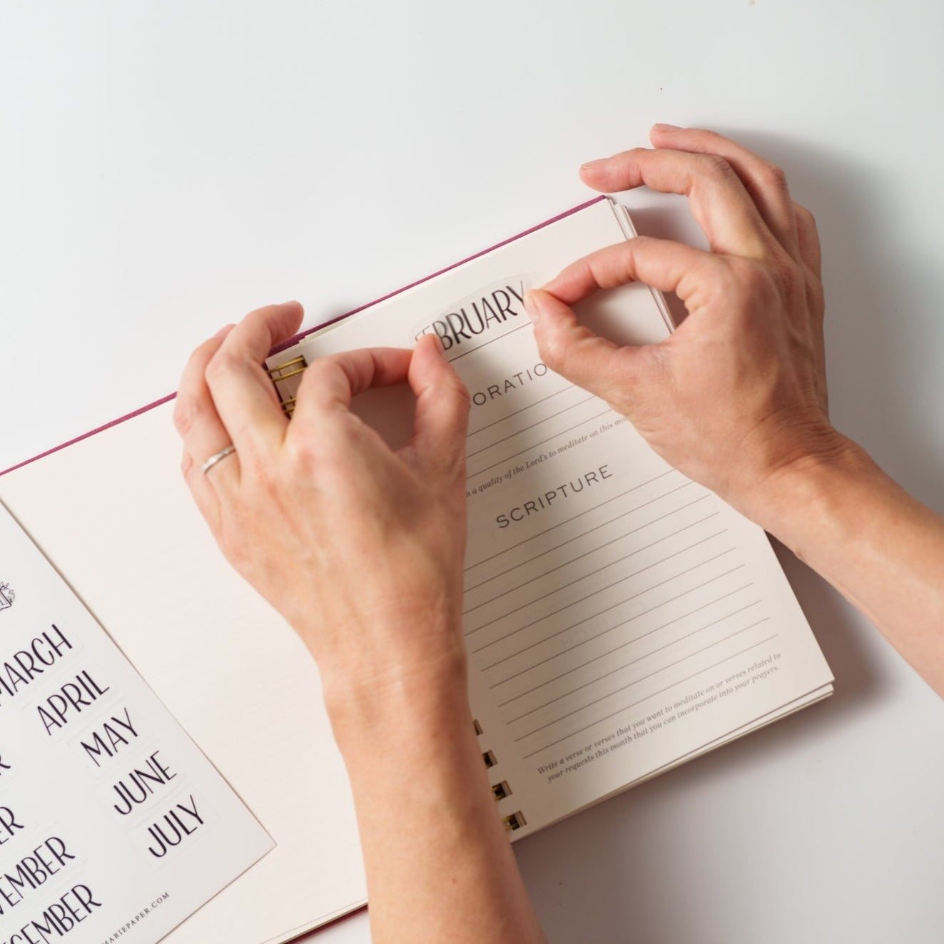 Monthly Sticker Set – Val Marie Paper