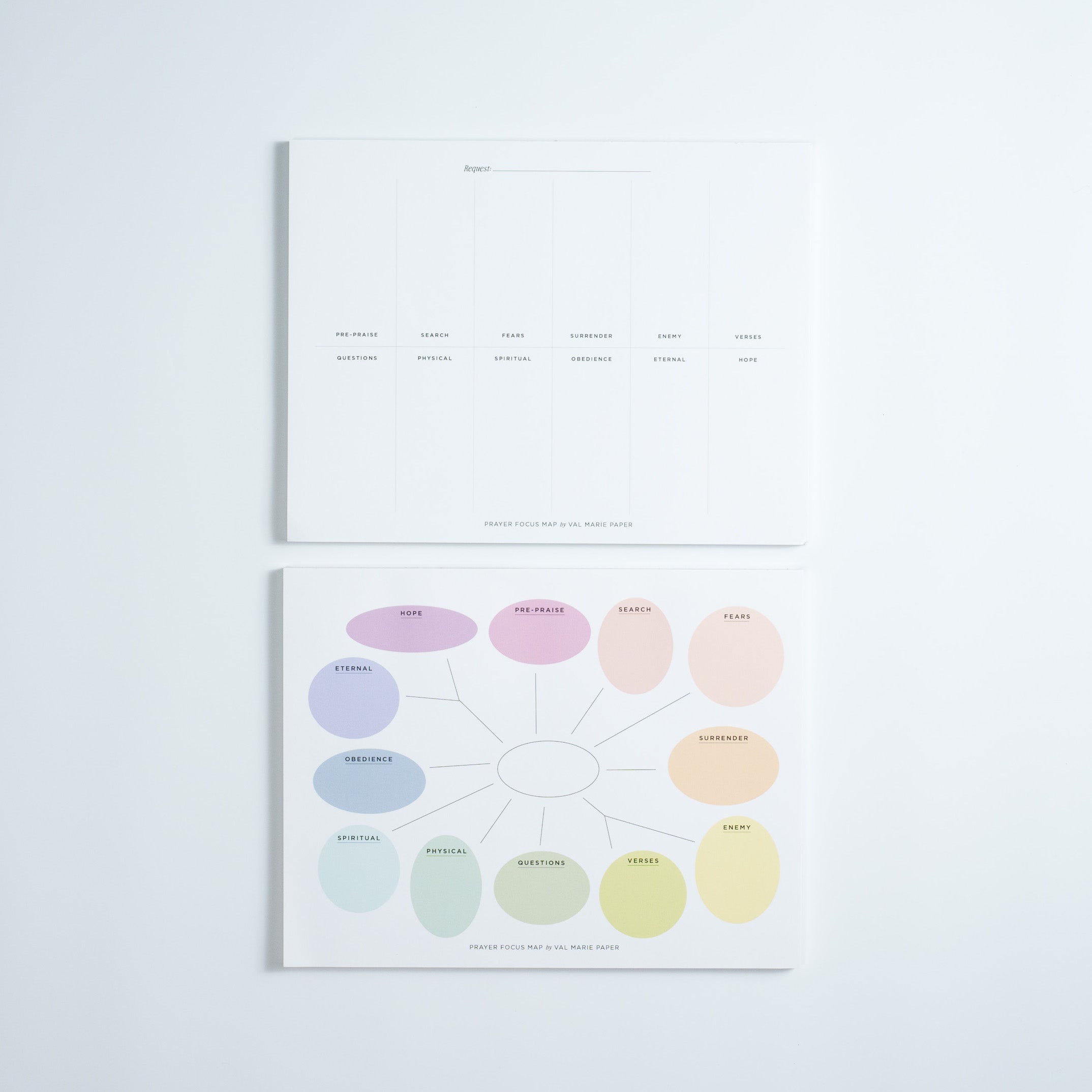 Prayer Focus Map – Val Marie Paper